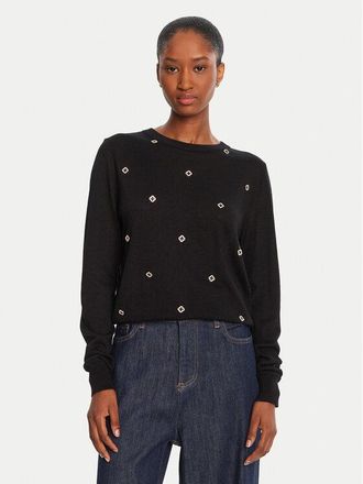 Lola Casademunt Pullover MF2511012 Schwarz Regular Fit