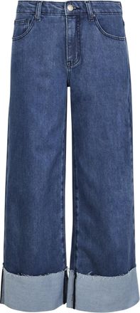 Apricot Ikeda Wide Leg Cropped Jeans