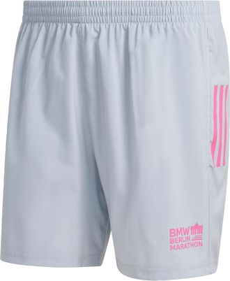 adidas Mens BMW Berlin-Marathon 2025 Shorts Halo Silver XL 13 cm
