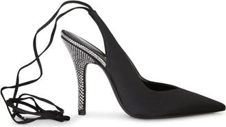 The Attico Femme, Chaussures, Noir, Taille: 37 EU Escarpins Slingback Venus