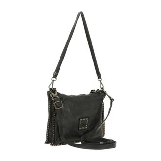 Campomaggi Sac &agrave; bandouli&egrave;re Eva - Femme - Sacs - Noir - Taille: ONE Size