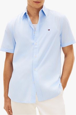 Tommy Hilfiger Chemise &agrave; rayures en coton