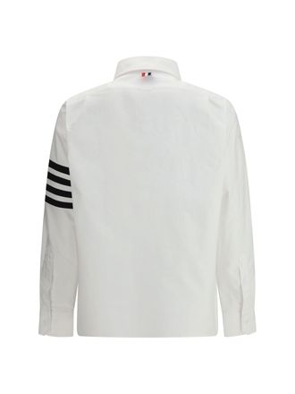 Thom Browne Mens Cotton Shirt White