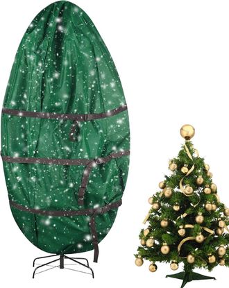 Generic Weihnachtsbaumtasche - Aufrechte Abdeckung F&uuml;r K&uuml;nstliche B&auml;ume, Aufrechte Weihnachtsbaum-Aufbewahrungstasche | Robuste Weihnachtsbaum-Abdeckung, Stau