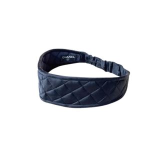 Chanel Headband Pre-owned - Femme - Pre-owned - Noir - Taille: ONE Size