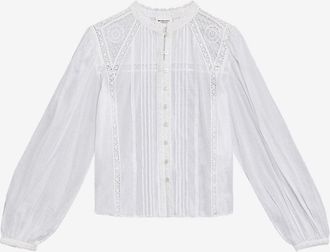 Isabel Marant Blouse Greicy - Femme - Blanc - Taille 34 - Marant Étoile