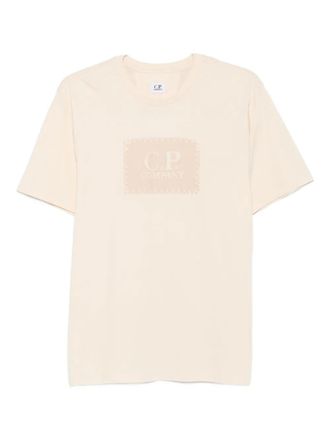 C.P. Company t-shirt à détail de logo - Tons neutres