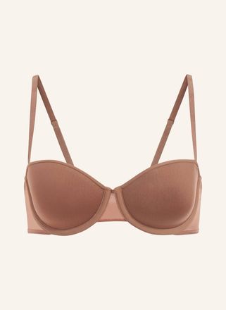 Wolford Bh Sheer Opaque Bandeau Bra braun