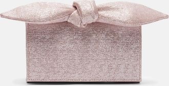 Aquazzura Clutch Bow Tie aus Twill