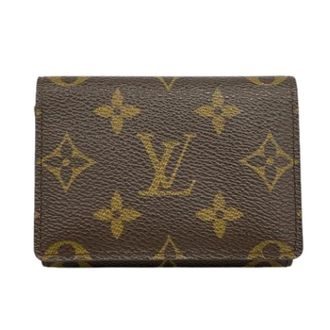 Louis Vuitton Porte-cartes de visite Pre-owned - unisex - Pre-owned - Brun - Taille: ONE Size