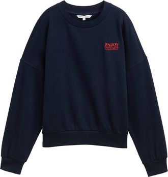 Tom Tailor Tom Tailor Strickpullover mit Schlitz-Details, Whisper White, XXL