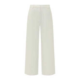 Calvin Klein Femme, Pantalons, Beige, Taille: 36 FR Textured Shine Pant