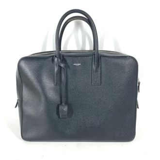 Saint Laurent Pre-owned Cuir sacs-main - Femme - Pre-owned - Noir - Taille: ONE Size
