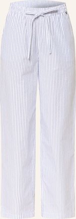 Rich & Royal Hose Mit Schmucksteinen blau