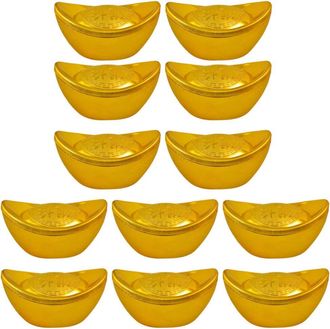 Valiclud 12stücke Teiliges Kunst Kunststoff- Für Tischdekoration Und Bühnenaufführungen Leuchtende Farben Stilvolles Design Für Neujahrsfeiern Und