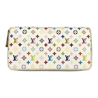 Louis Vuitton Portefeuille Vintage en Toile Pre-owned - Femme - Pre-owned - Multicolore - Taille: ONE Size