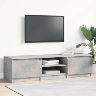 vidaXL Vidaxl - TV-Schrank Betongrau 140x40x35,5 cm Holzwerkstoff