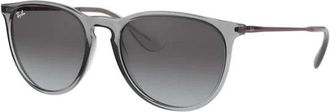 Ray-Ban Femme, Accessoires, Gris, Taille: 54 MM Erika Lunettes de soleil