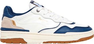 Pepe Jeans London Chester Ivy Lederschuhe wei&szlig;