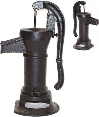 Apex Schwengelpumpe Gusseisen schwarz Handpumpe 55917 Handschwengelpumpe Gartenpumpe