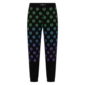 Philipp Plein Jogginghose Monogram - - Trousers - Herren - Schwarzk - S