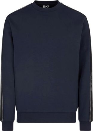 Emporio Armani Blaue Sweatshirt von Ea7 - - Sweatshirts & Hoodies - Herren - Blau - 2XL