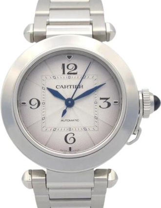 Cartier unisex, Pre-owned, Gris, Taille: ONE Size Montre doccasion en acier inoxydable