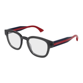 Gucci Runde optische Brille - - Accessories - Herren - Grau - 48 MM