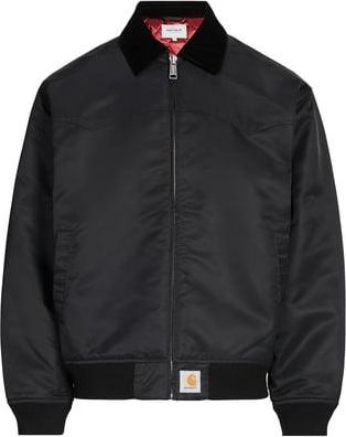 Carhartt Work in Progress Santa Fe Alumni - schwarze Außenjacke