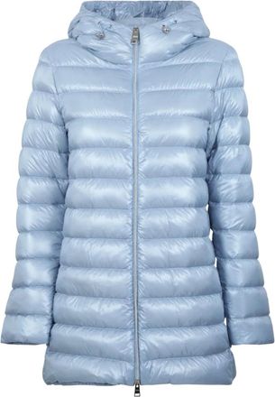 Herno Resort A-shape Jacke - - Coats - Damen - Blau - L