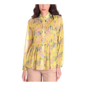 Silvian Heach Femme, Blouses et Chemises, Multicolore, Taille: 36 FR Chemise à Imprimé Floral