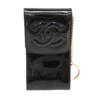 Chanel Pre-owned Coco Mark Mini Pouch mit Schl&uuml;sselring - - Pre-owned - Damen - Schwarzk - ONE SIZE