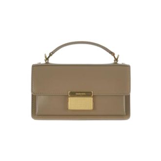 Golden Goose Crossbody Bags - Structured Neutral Cow Leather Venezia Small Handb - Gr. unisize - in Beige - f&uuml;r Damen