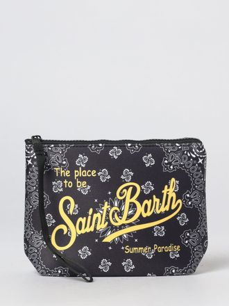 MC2 Saint Barth Pochette Aline MC2 en n&eacute;opr&egrave;ne avec logo Saint Barth