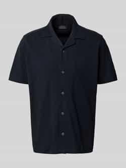 Christian Berg Relaxed Fit Poloshirt aus reiner Bio-Baumwolle mit Reverskragen