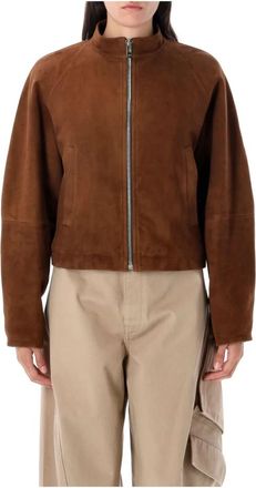 Alaia Damen, Jacken, Braun, SGröße