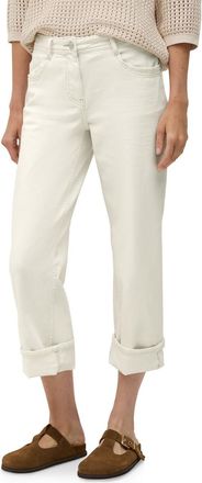 Cecil Damen 3716613 Straight Leg Jeans, Light beige, 25W x 28L