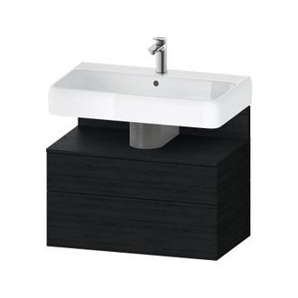 Duravit Qatego Waschtischunterbau, 1 Auszug und 1 Schublade, - Duravit