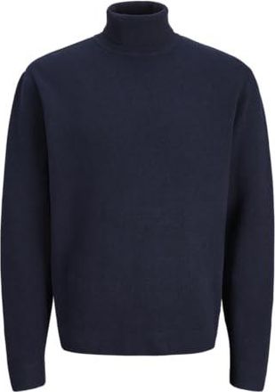 Jack & Jones Jprblamilano Stitch Pull &agrave; col roul&eacute;, Naval Academy, XL