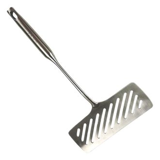 Cabilock Silikonspatel 1stk Fischspatel Aus Edelstahl Metall Grillen Turner Spargelheber Steak Spachtel Grill Spachtel Fisch Fisch Kochen Turner Schaber Antiha