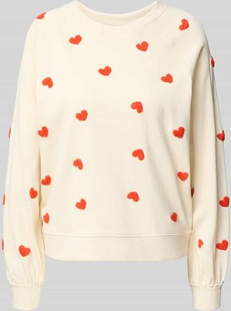 Ichi Sweatshirt mit gerippten Abschlüssen Modell KASURA