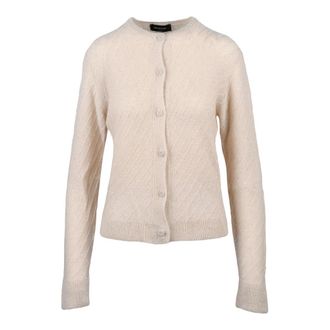 Fabiana Filippi Rebecchina Cardigan - - Knitwear - Damen - Beige - S