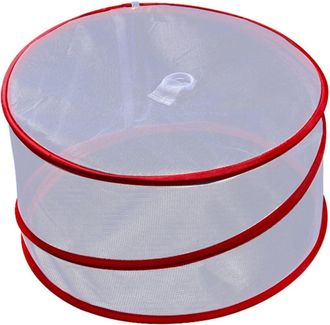 Healifty 3stücke Faltbare Atmungsaktive Food Cover Mischfarben Praktischer Fliegenschutz Für Obst Gemüse Und Speisen Leicht Zu Verstauen Und Vielseitig Für Küc