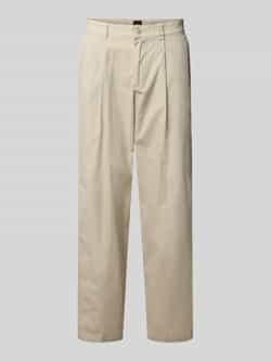 Boss Orange by Hugo Boss Straight Fit Chino aus Baumwoll-Mix Modell CHINO_ST_PLEATED_1