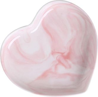 Cabilock Salatteller Schüssel Teller Herz- Süße Teller Obstkorb Obstschalen Herzplatte Plateau Tischdekoration Herz Gericht Kleine Schüssel Abendessen Geschirr