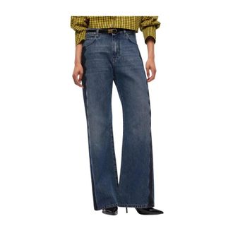 Pinko Pinko, Femme, Jeans, Bleu, Taille: W27 Jean Wanda Coupe Large