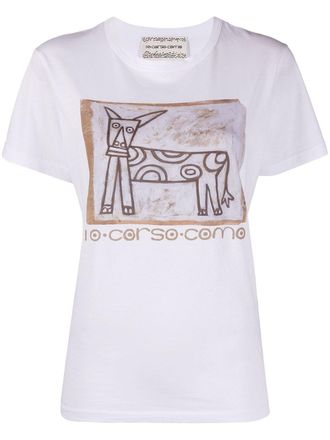 10 Corso Como t-shirt à imprimé graphique - Blanc