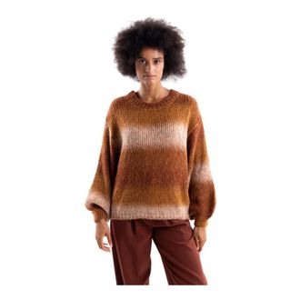 H2O Valia Rundhals-Strickpullover - - Knitwear - Damen - Braun - M