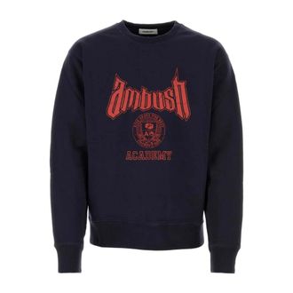 AMBUSH Mitternachtsblauer Pullover aus Baumwollmischung - - Sweatshirts & Hoodies - Herren - Blau - M