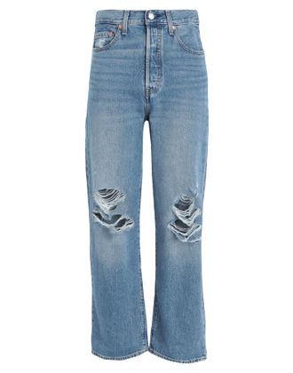 Levi's RIBCAGE STRAIGHT ANKLE - WORN IN